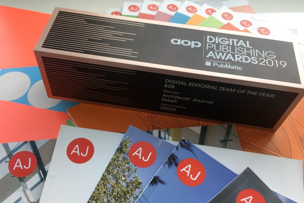 AJ wins prize at AOP digital publishing awards – emap